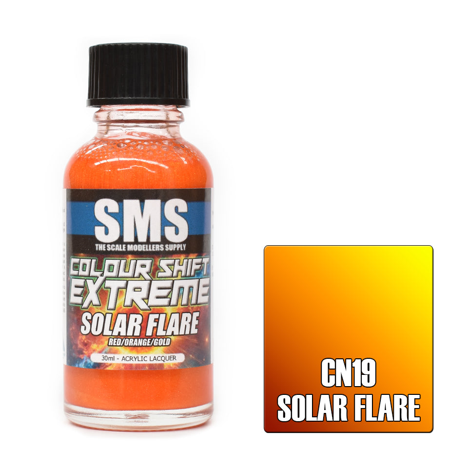 Colour Shift Extreme SOLAR FLARE (RED/ORANGE/GOLD) 30ml – The Scale ...