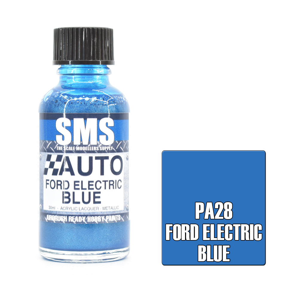 Auto Colour FORD ELECTRIC BLUE 30ml – The Scale Modellers Supply