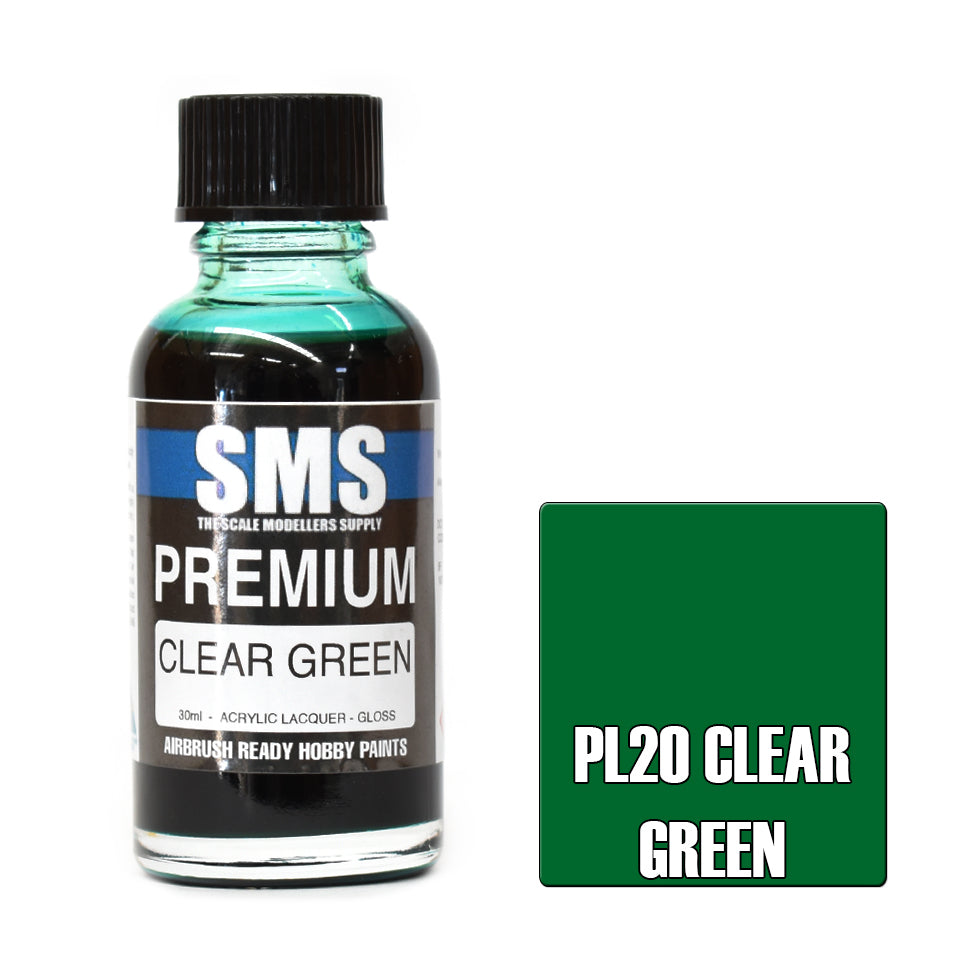 Premium CLEAR GREEN 30ml – The Scale Modellers Supply