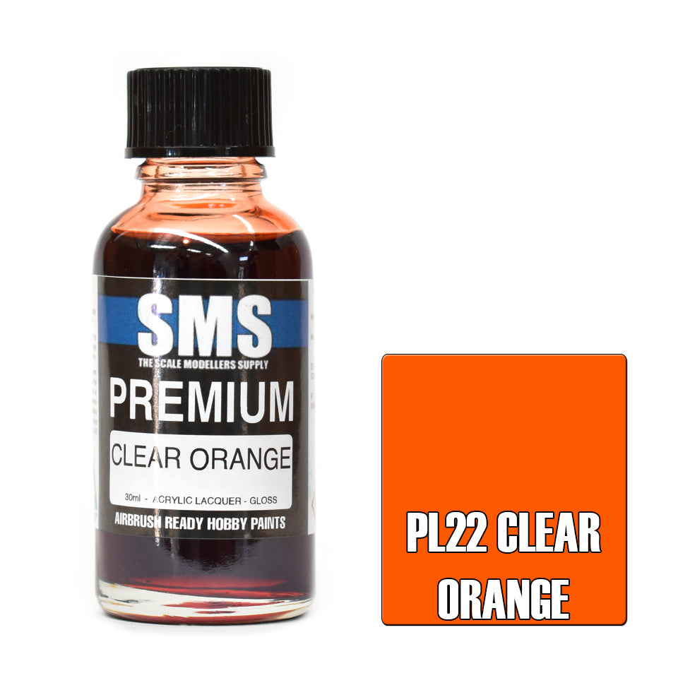 Premium CLEAR ORANGE 30ml – The Scale Modellers Supply