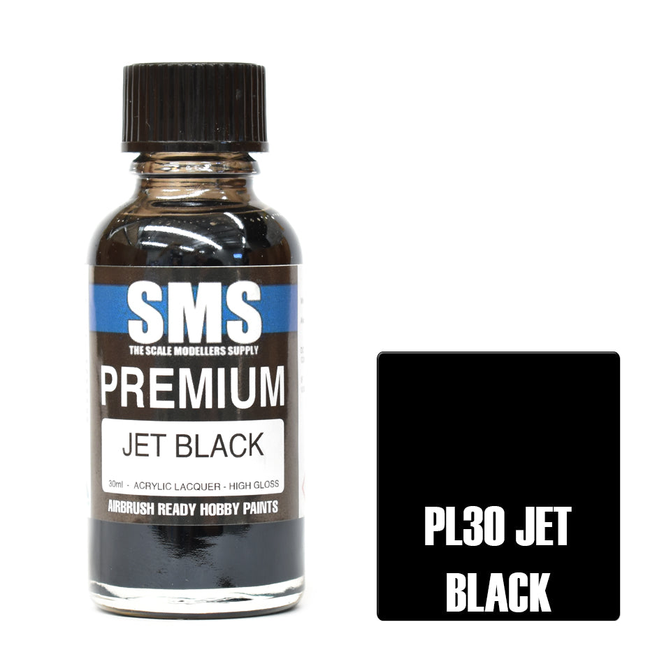 Premium JET BLACK 30ml – The Scale Modellers Supply