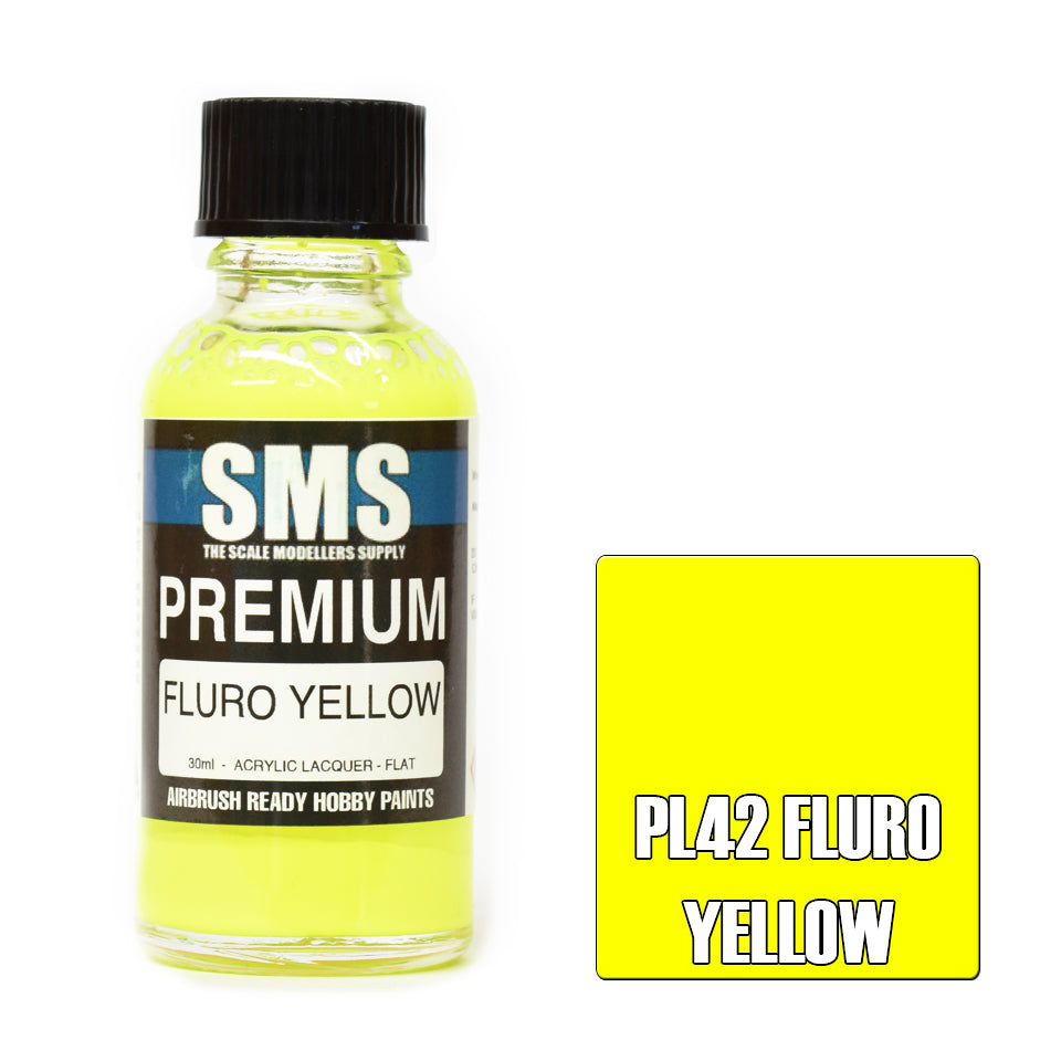 Premium FLURO YELLOW 30ml – The Scale Modellers Supply