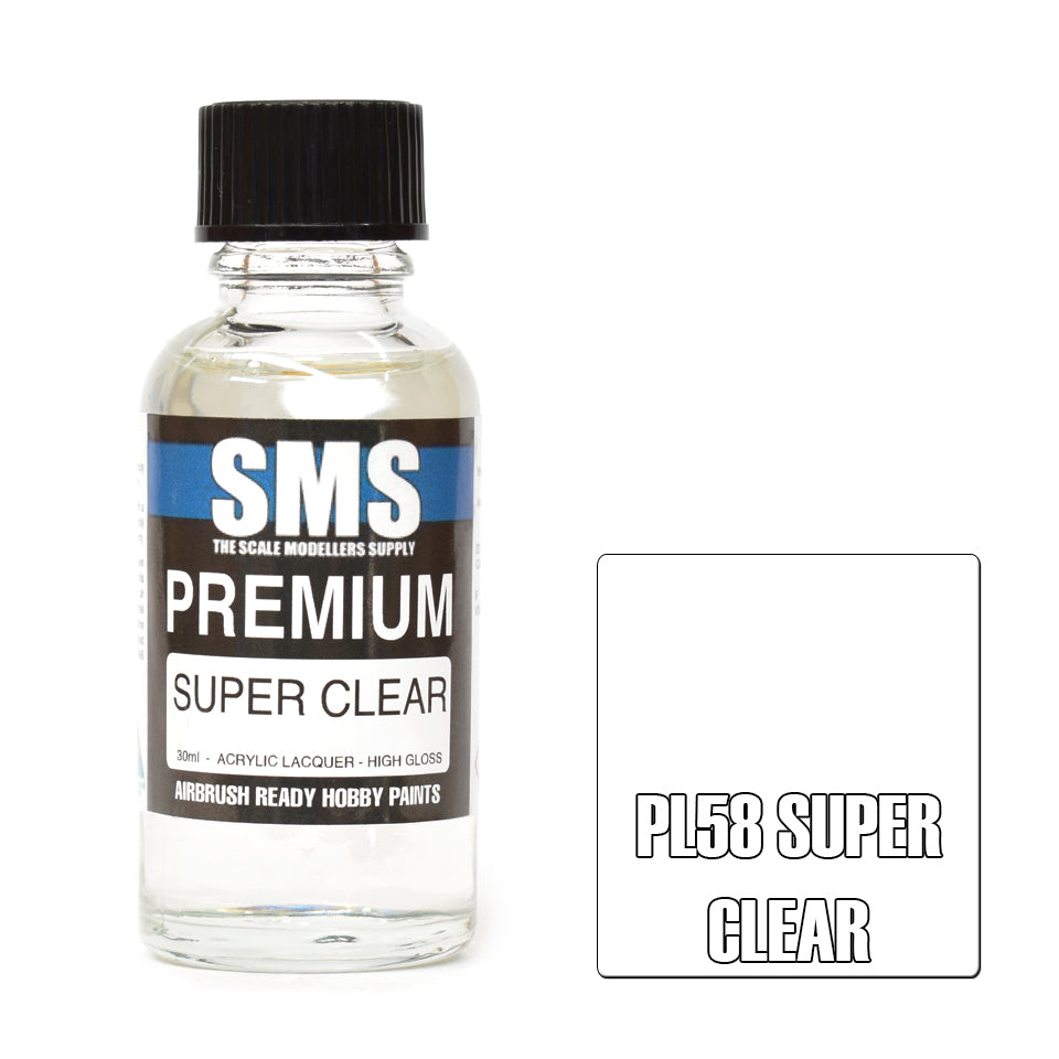 Premium SUPER CLEAR (HIGH GLOSS) 30ml – The Scale Modellers Supply