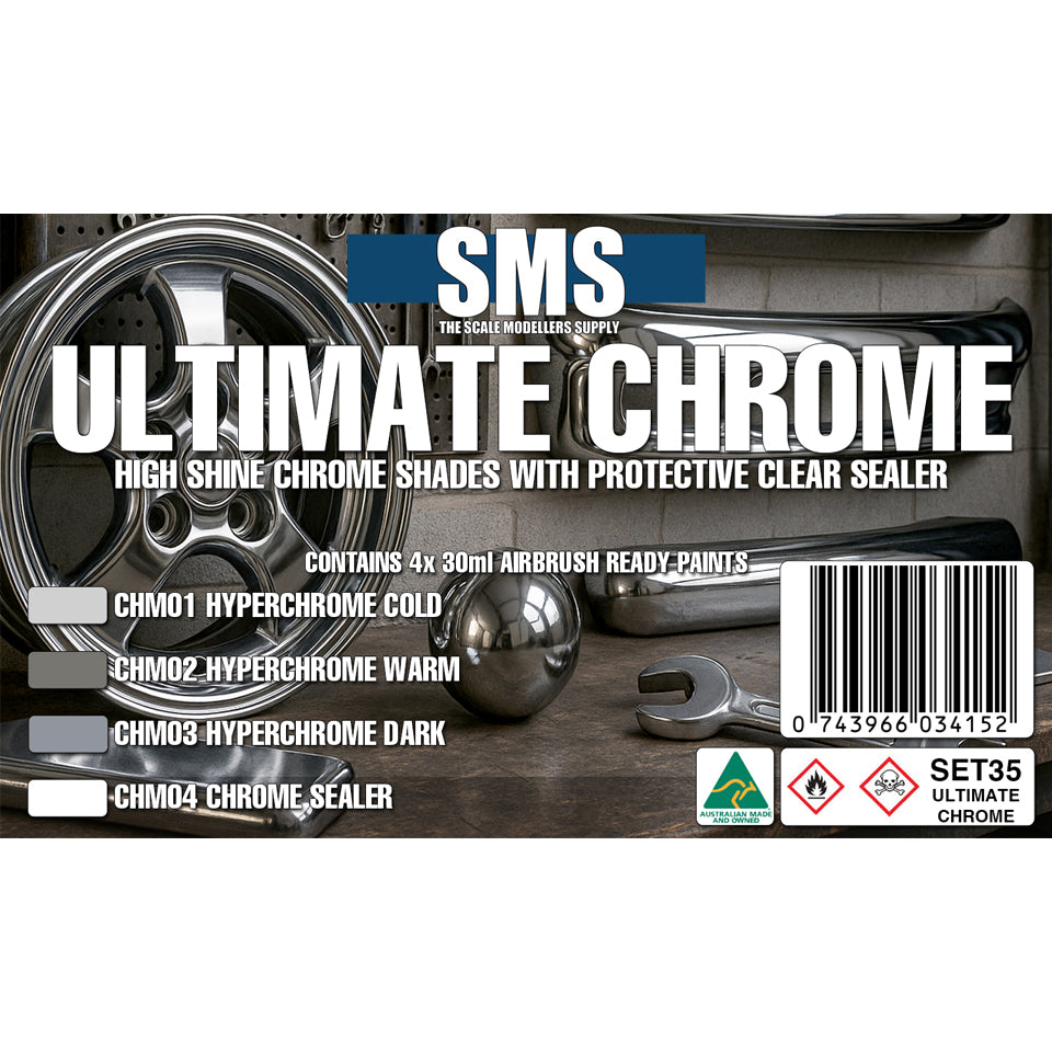 ULTIMATE CHROME Colour Set – The Scale Modellers Supply