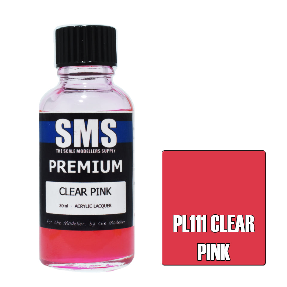 Premium CLEAR PINK 30ml – The Scale Modellers Supply