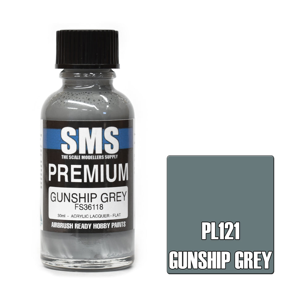Premium GUNSHIP GREY FS36118 30ml – The Scale Modellers Supply