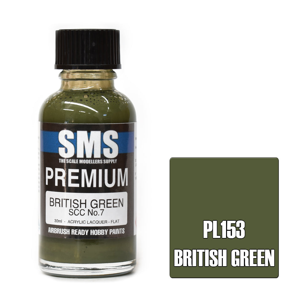 Premium BRITISH GREEN SCC No.7 30ml – The Scale Modellers Supply