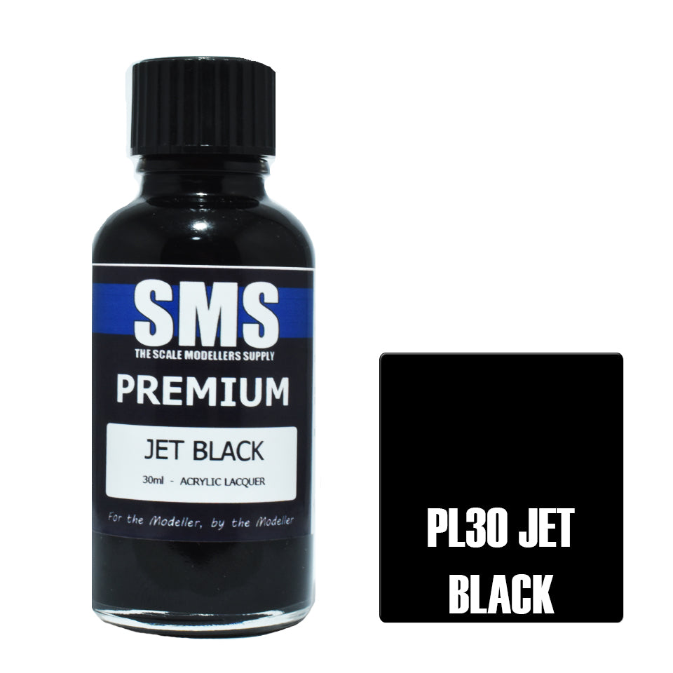 Premium JET BLACK 30ml – The Scale Modellers Supply
