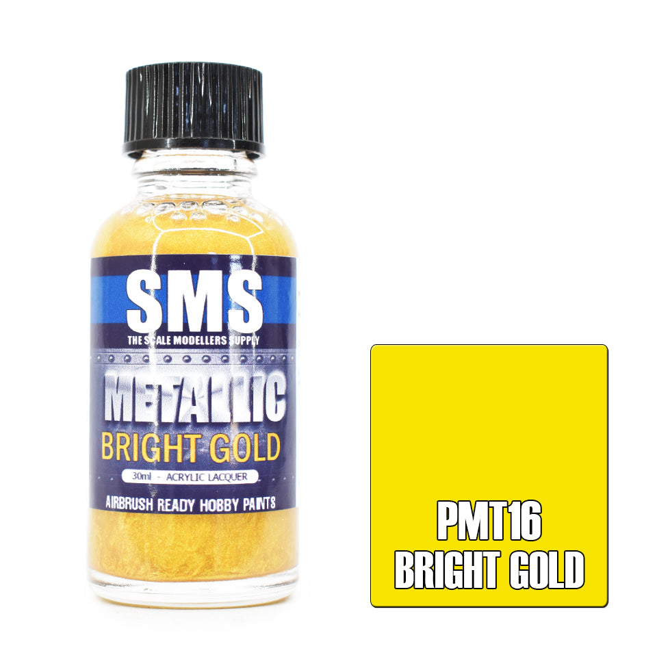 Metallic BRIGHT GOLD 30ml – The Scale Modellers Supply