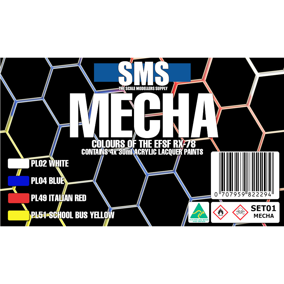 MECHA Colour Set – The Scale Modellers Supply