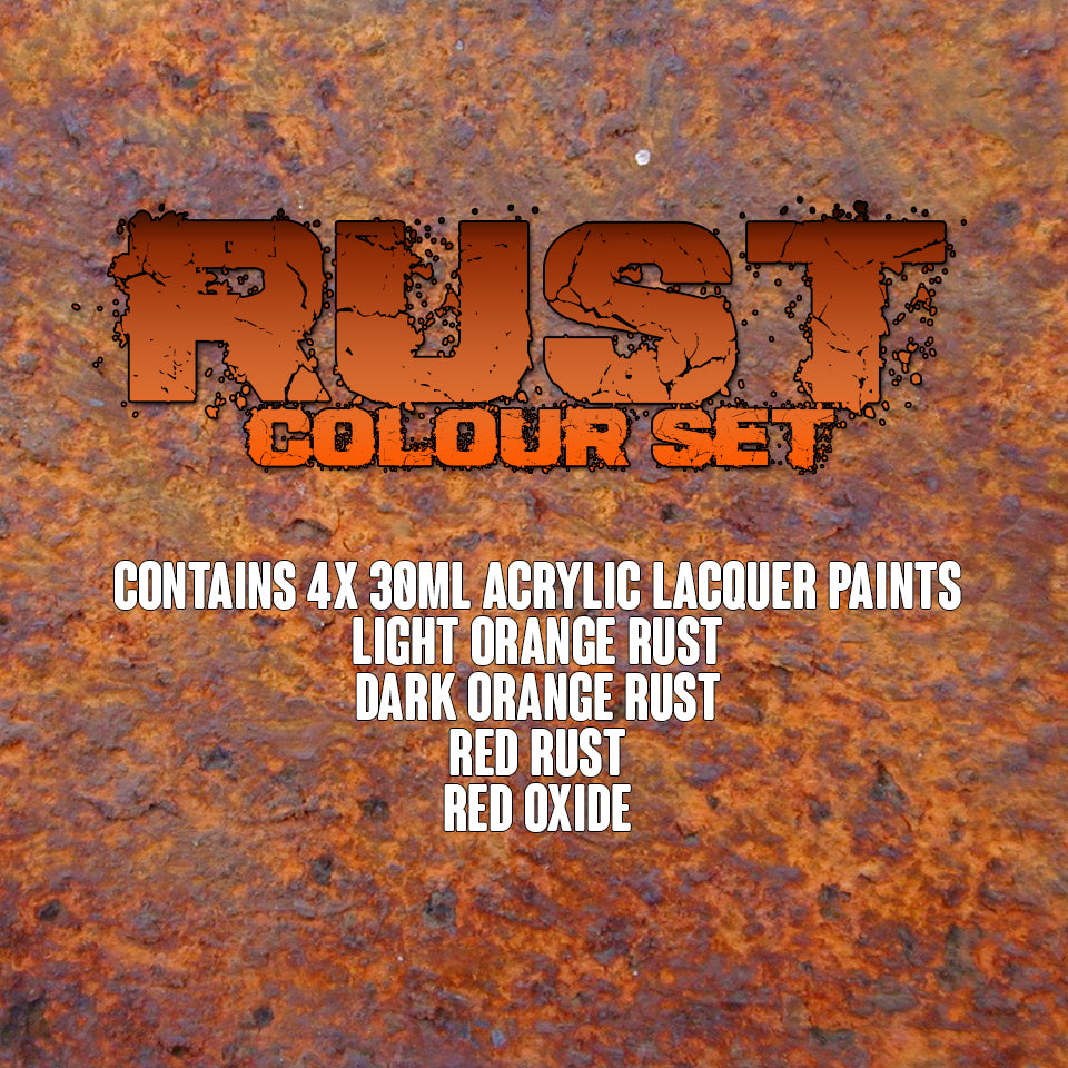 RUST Colour Set – The Scale Modellers Supply
