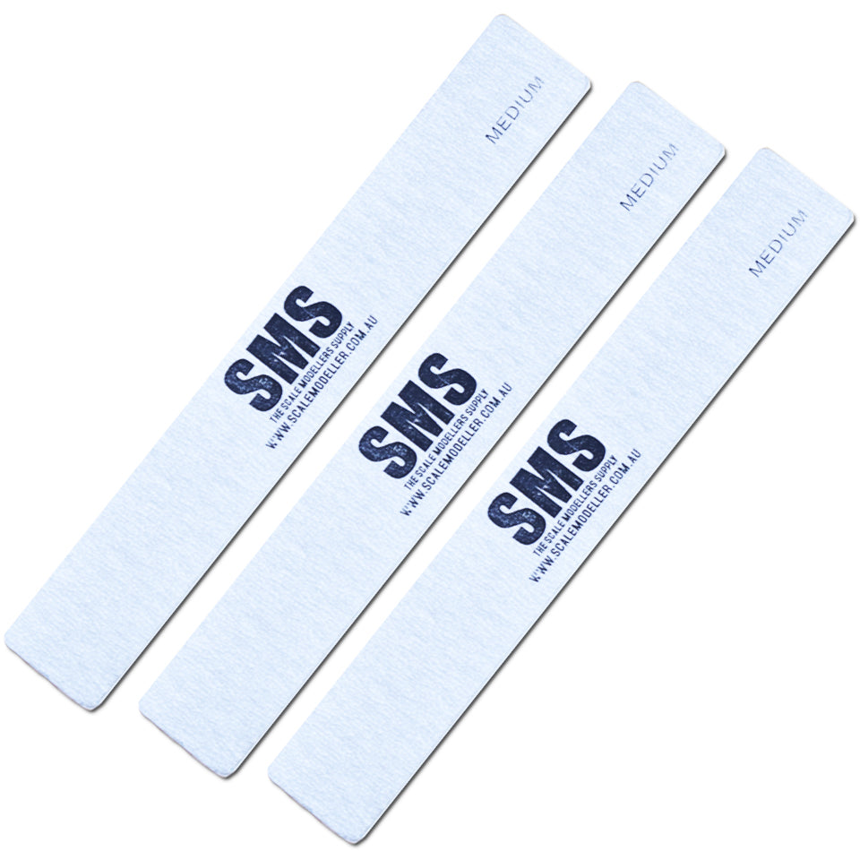 SANDING STICKS 3pc (MEDIUM) – The Scale Modellers Supply